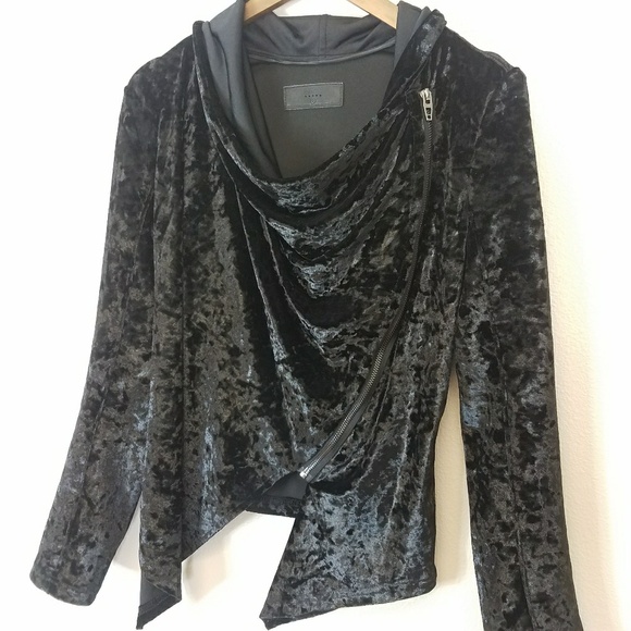 Blank NYC | Jackets & Coats | Nwot Blank Nyc Black Velvet Jacket | Poshmark